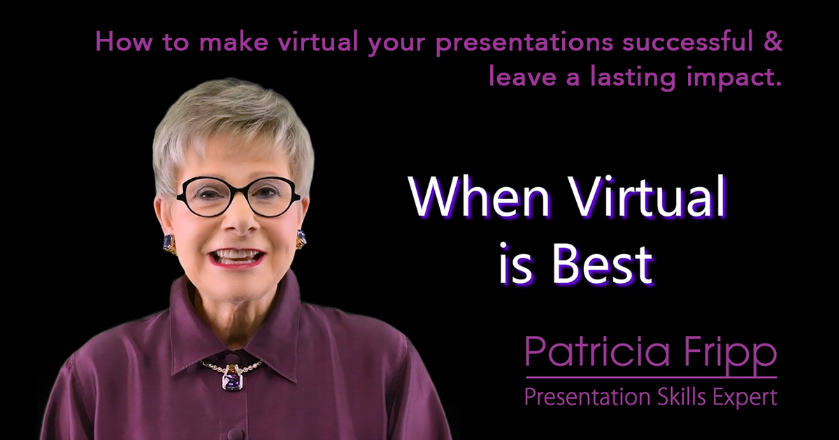 How to Make Your Virtual Presentations as Effective as In-Person